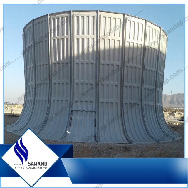 Construction of Fan Stacks in Bushehr Petrochemicals company-site2 ...